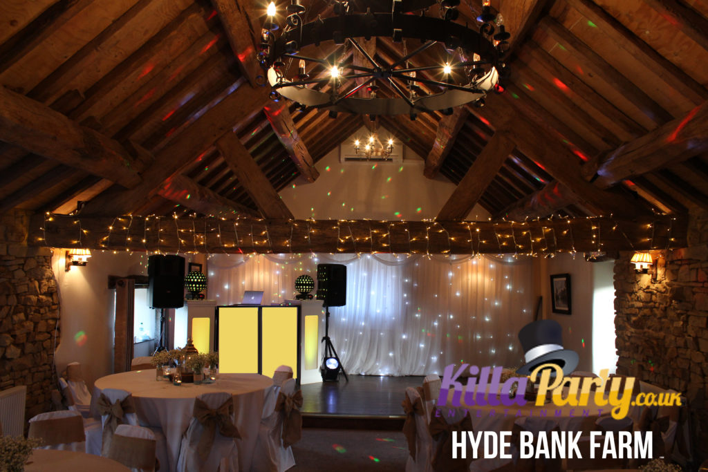 Romiley - Hyde Bank Farm - Manchester Wedding DJ | Venue Lighting ...